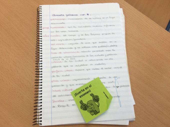 Motivar al alumnado con Post-it diseñados en Google Drive