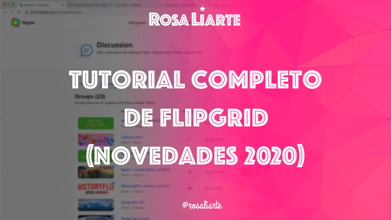 Tutorial completo de Flipgrid (Novedades 2020)