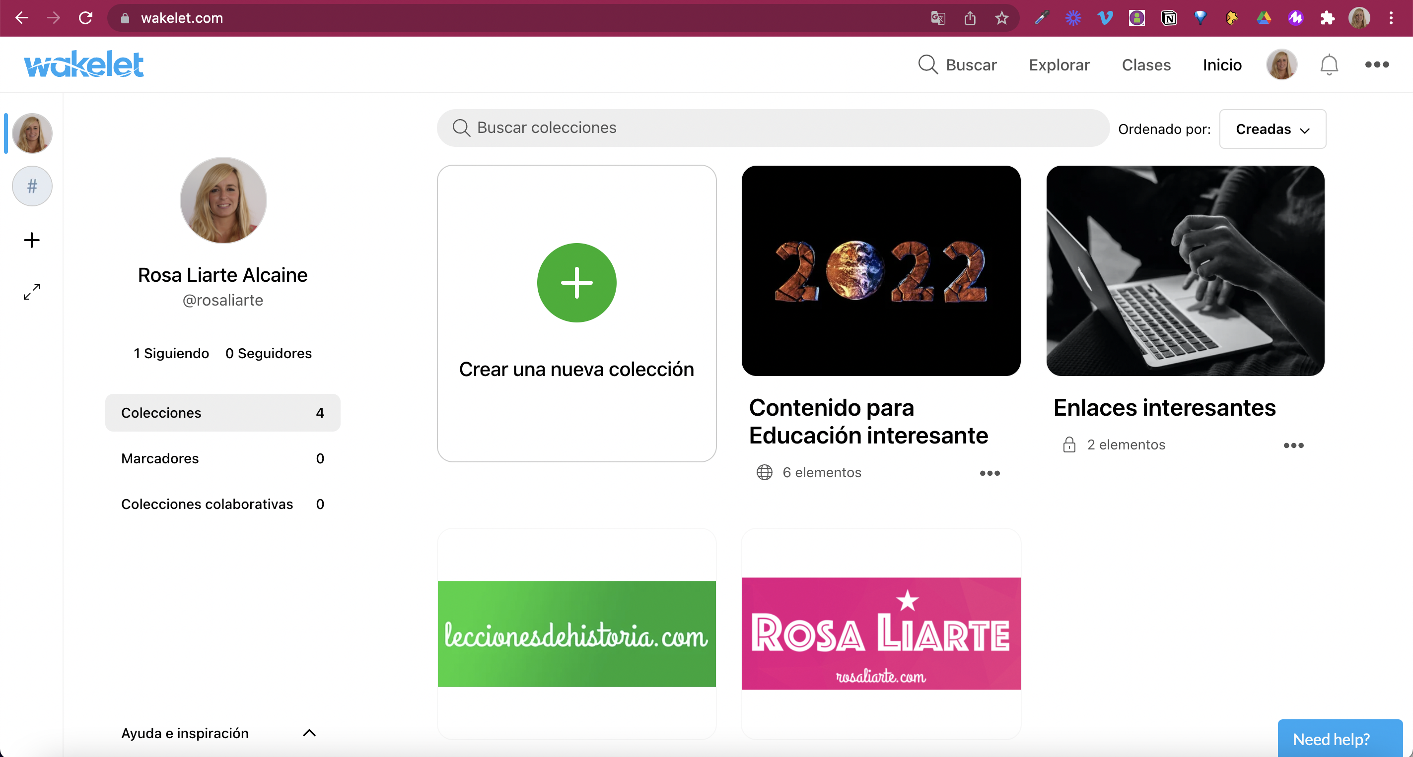 Qué es Wakelet y sus posibilidades educativas
